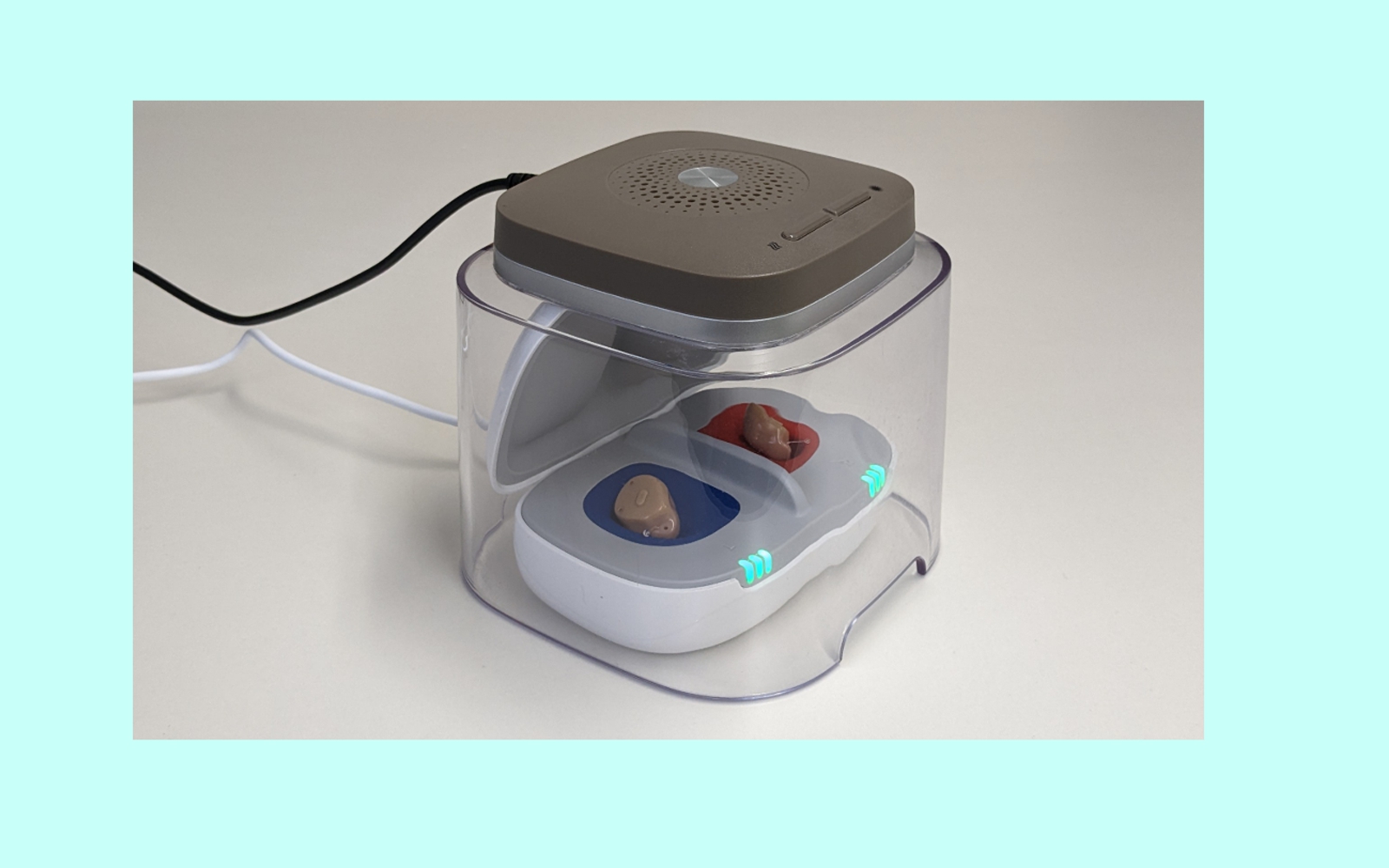 充電式補聴器用乾燥機【ドライキャップUV2.1】 - 補聴器専門店ミラックス｜茅ヶ崎店